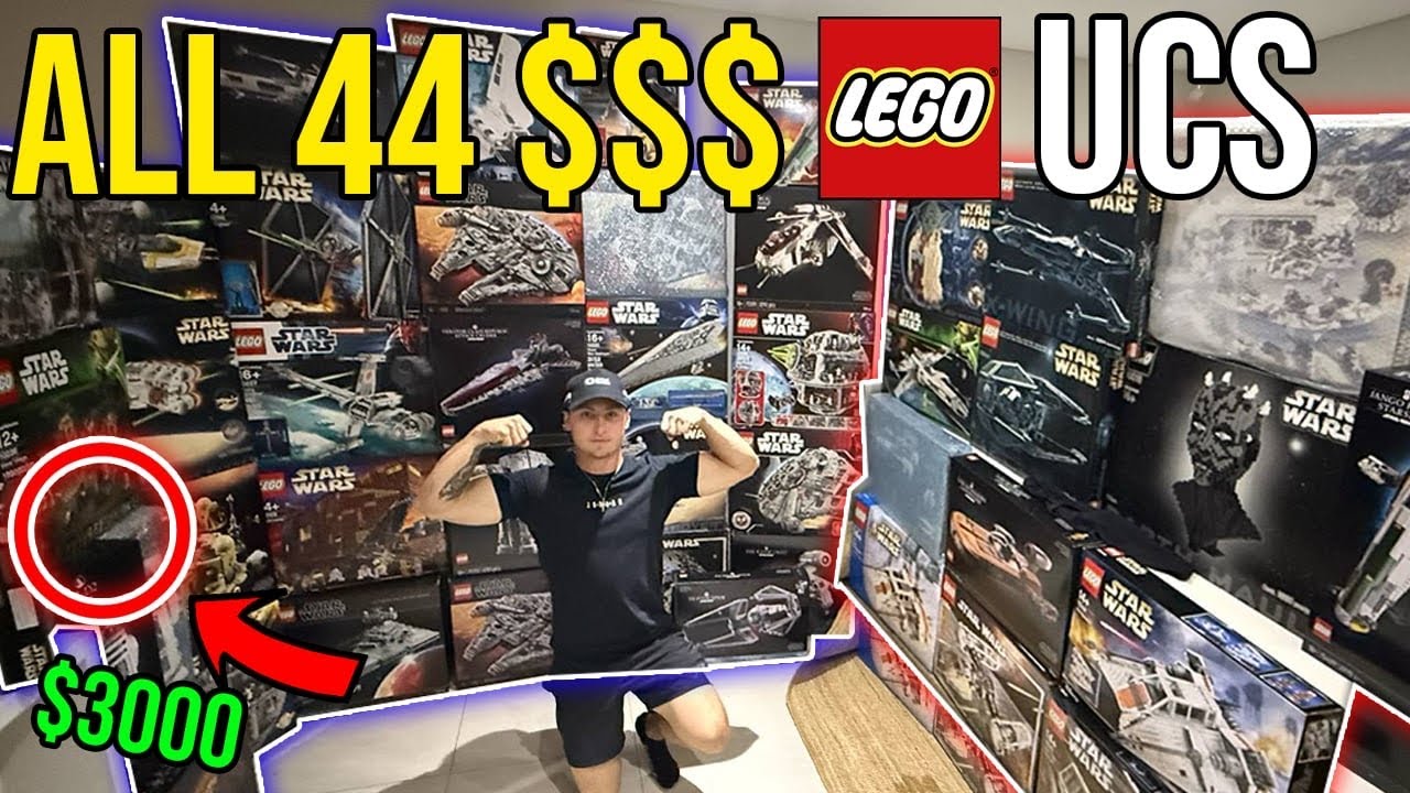 Owning Every LEGO UCS Set = LEGEND STATUS - YouTube