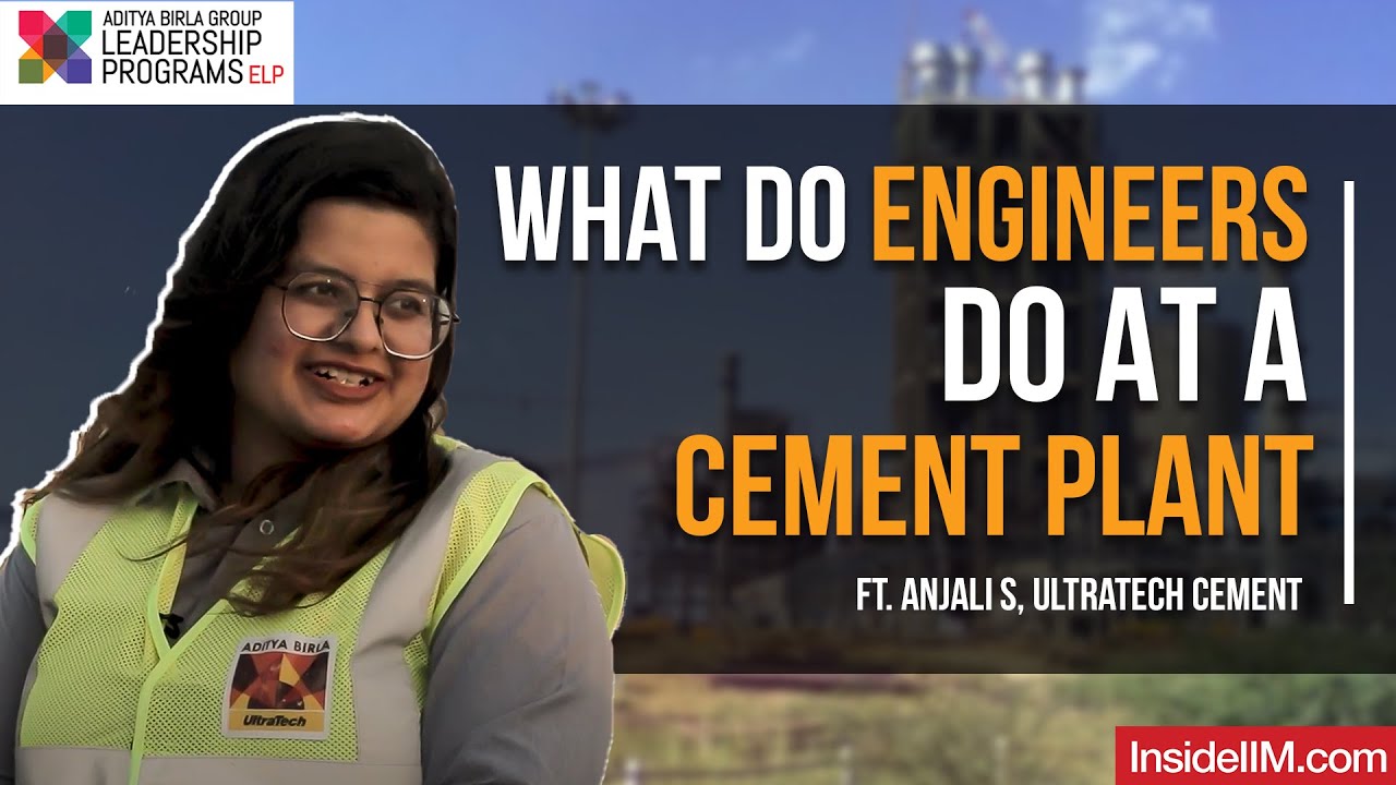 What Do Engineers Do At A Cement Plant After Graduation, Ft. Anjali S ...