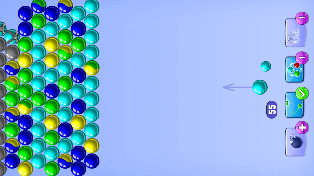 Bubble Shooter Gameplay | bubble shooter game level 87 | Bubble Shooter ...