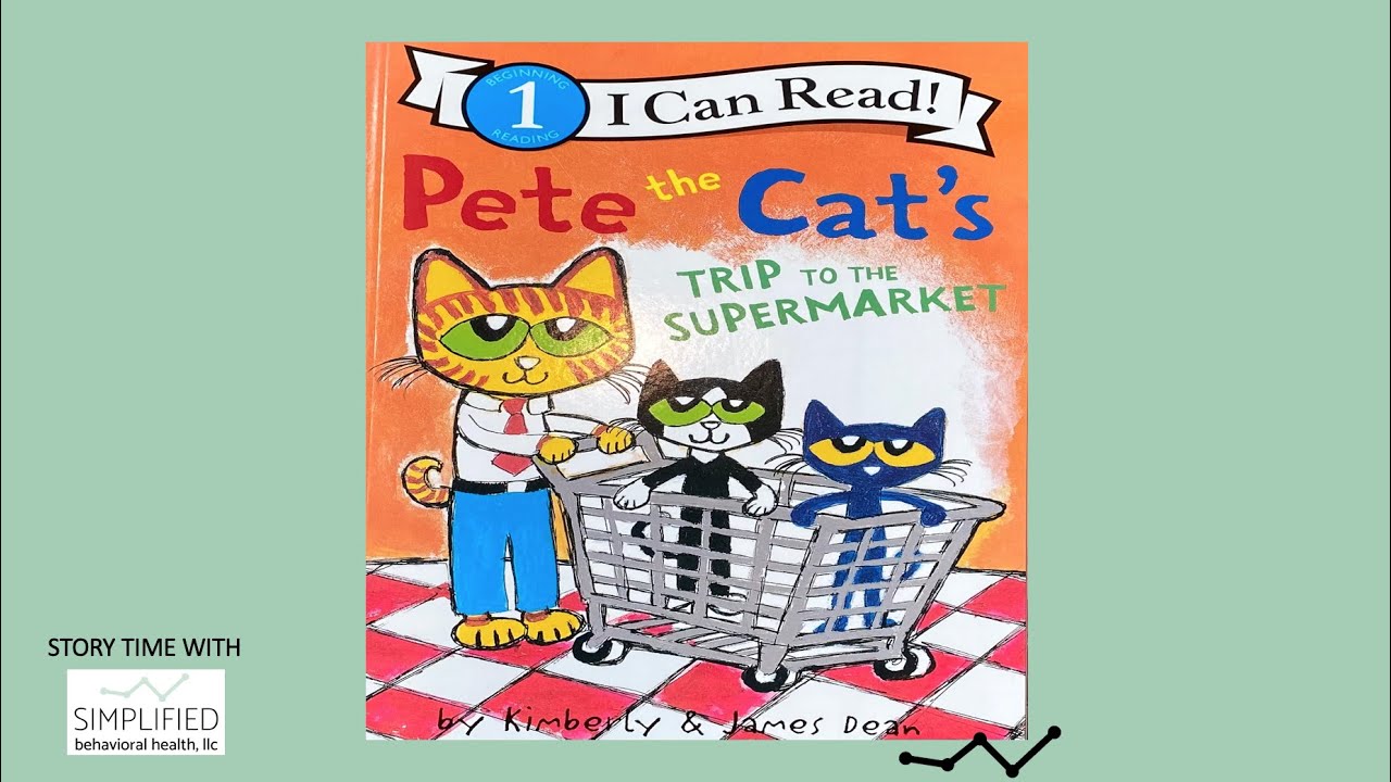PETE THE CAT'S TRIP TO THE SUPERMARKET - YouTube