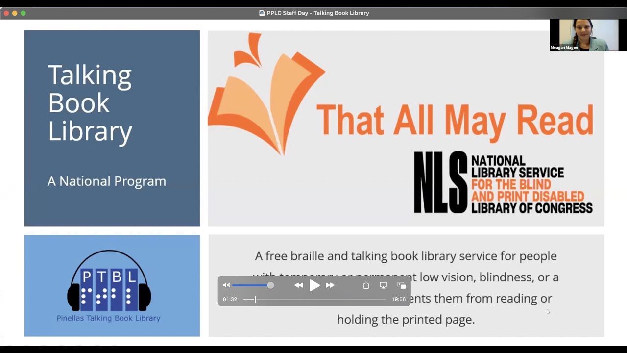 PPLC Staff Day: Talking Book Library - YouTube