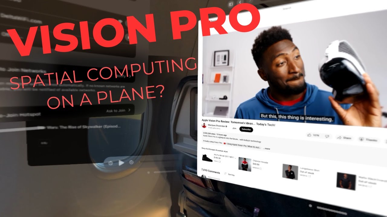 Is the Apple Vision Pro the perfect airplane device? - YouTube
