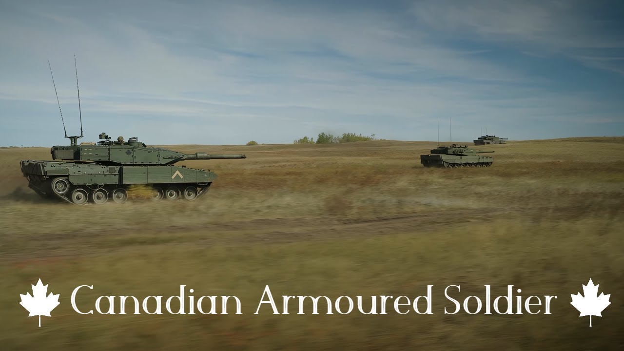Canadian Armed Forces Armoured Soldier (4K) (2025) - YouTube