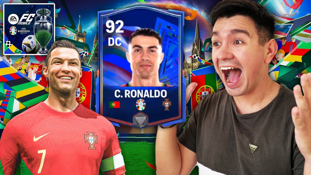 😮CRISTIANO RONALDO FC 24 MOBILE !!! EURO COPA OFICIAL !!! - YouTube