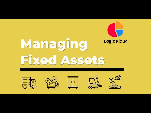 Manage Fixed Assets in Logic Kloud - YouTube