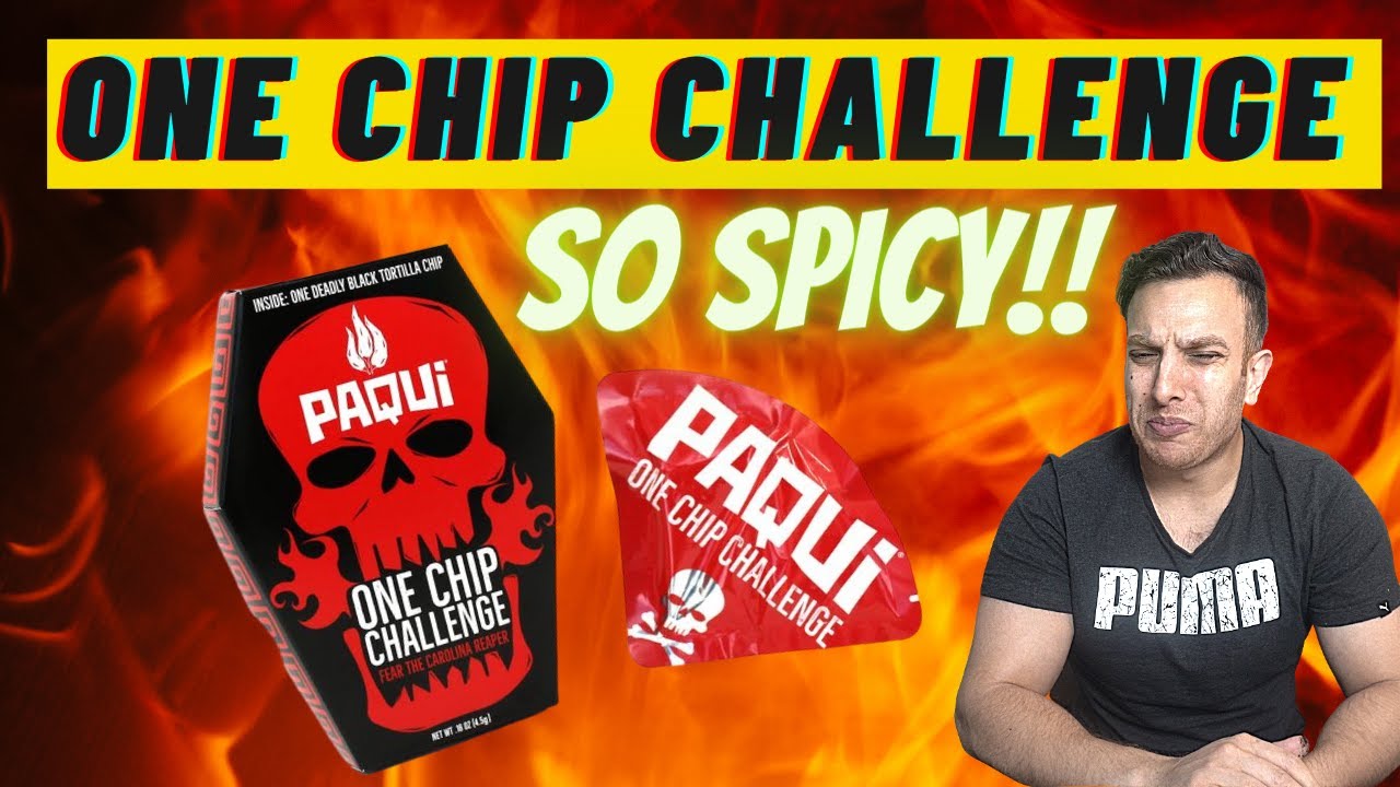 ONE CHIP CHALLENGE | HOTTEST CHIP IN THE WORLD | PAQUI - YouTube