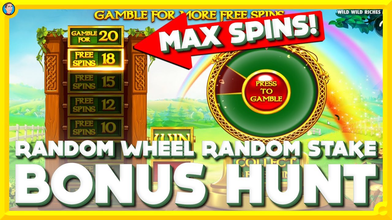 Online Slots Random Wheel, Random Stake BONUS HUNT up to £4.50! - YouTube