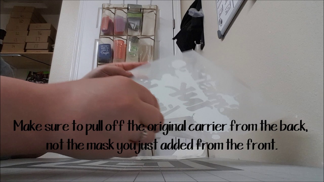 How to Use Printed HTV Tutorial (including Glitter!) - YouTube