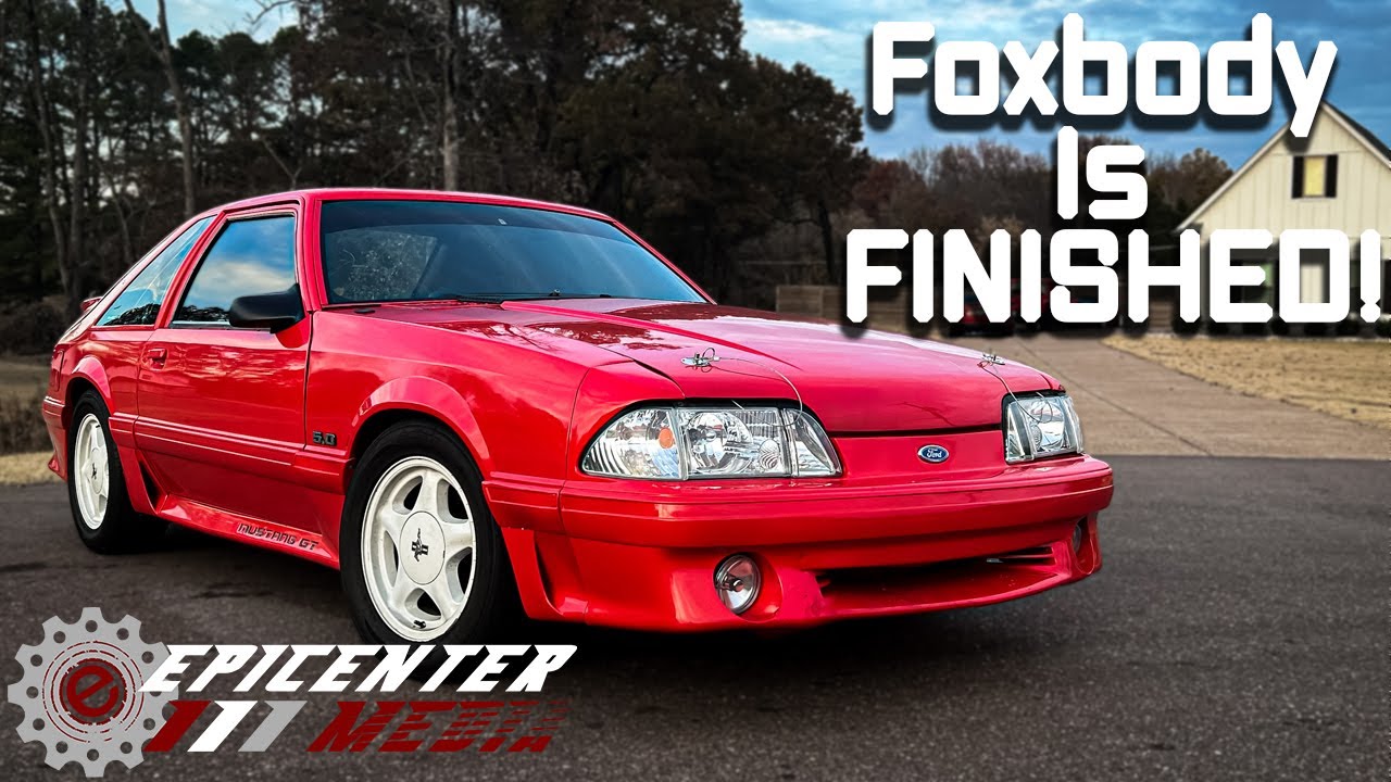 Fox Body Is FINISHED! | Mustang Restoration - YouTube