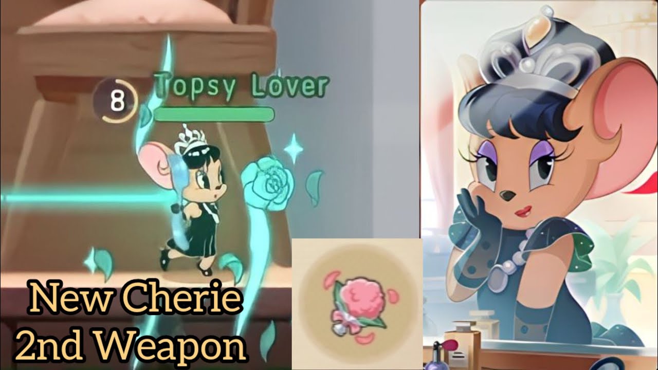 Tom and Jerry Chase Asia - Cherie New 2nd Weapon Gameplay - YouTube