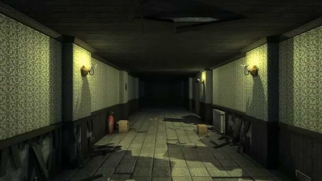 Dirty Corridor 3d Scene - YouTube