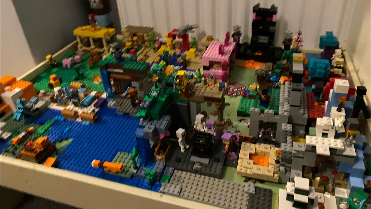 Lego Minecraft world - YouTube