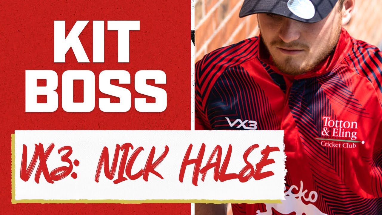 Kit Boss: The Cricketer meets VX3's Nick Halse - YouTube