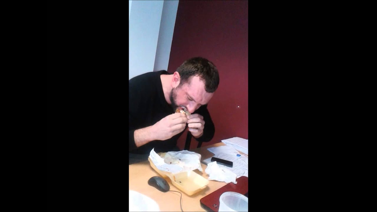Chris Copley takes on the death burger - YouTube
