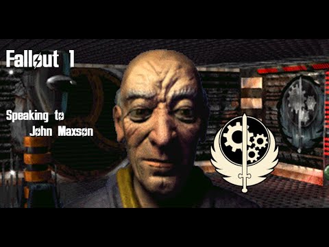 Fallout 1 John Maxson Dialogue / Fallout 1 Dialogo con John Maxson ...