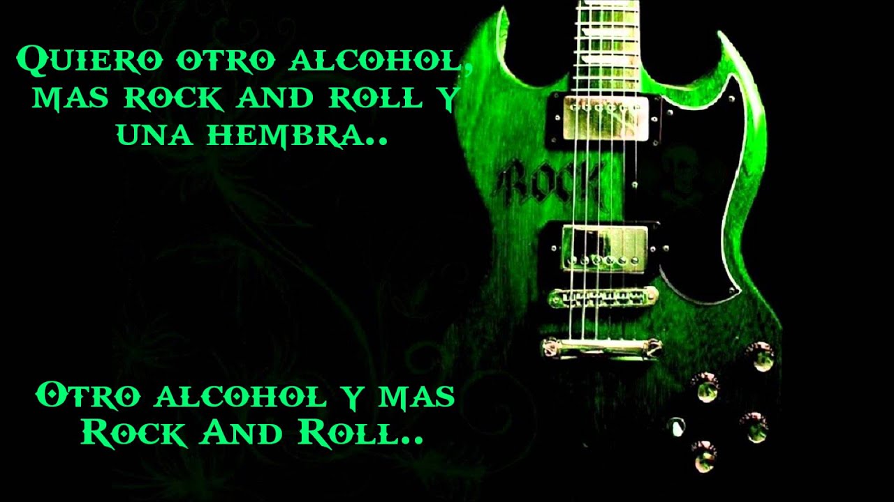 Alcohol y Rock and Roll (con Letra) - Cuca (rock en espanol) - YouTube