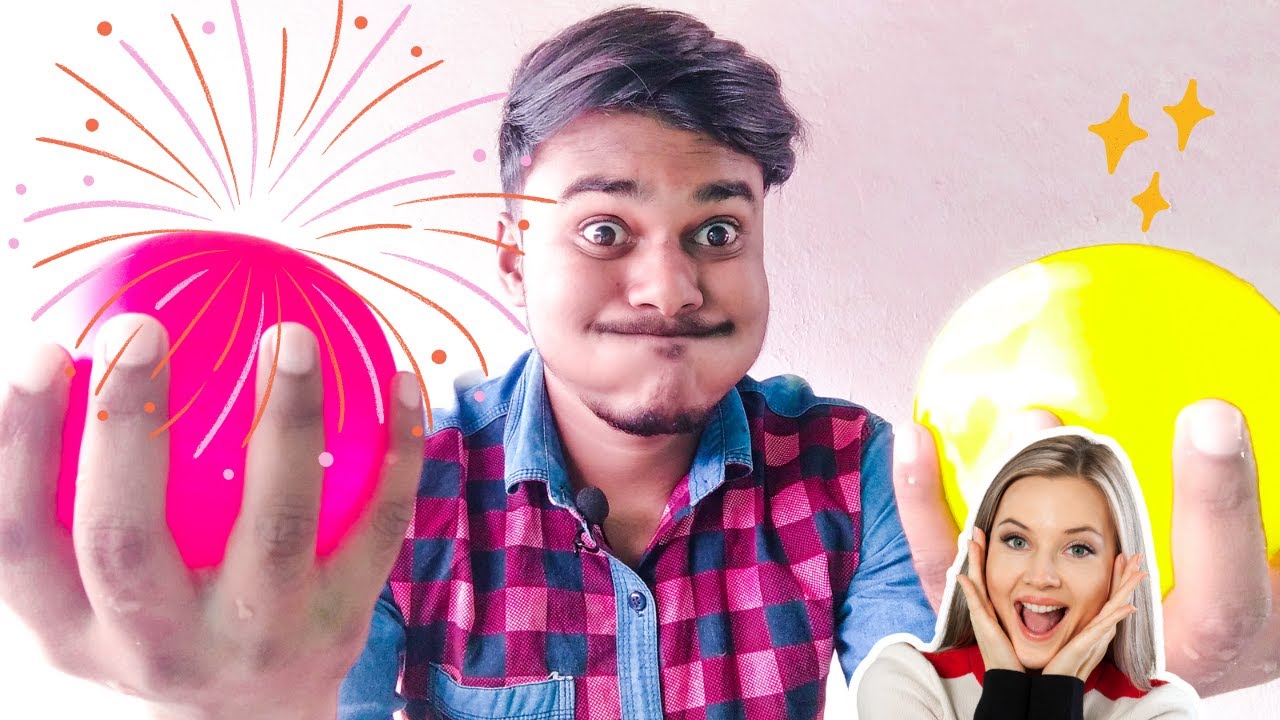 Popping Balloons in slow Motion 🙉 - YouTube