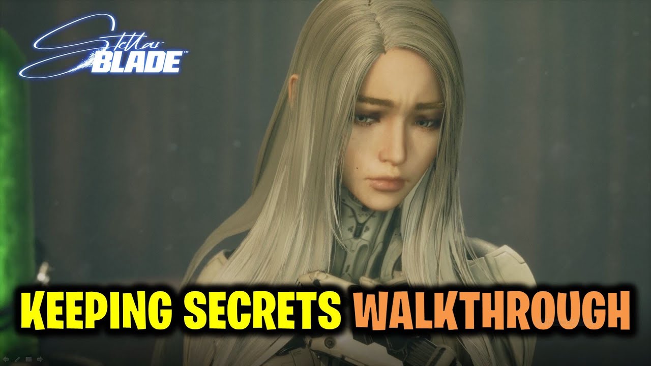 Keeping Secrets Walkthrough | How to Find Su | Stellar Blade - YouTube