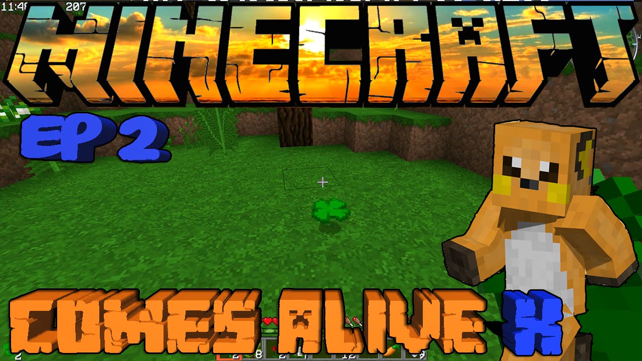 Modded Minecraft Comes Alive X Ep 2: Clovers - YouTube