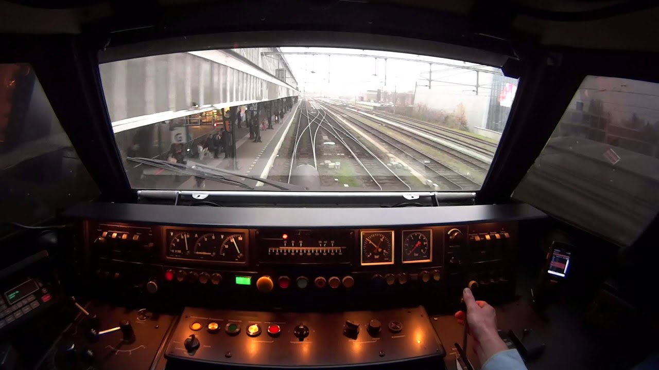 Real Train Driver's View ICM Almelo - Hengelo - Enschede 2014 - YouTube