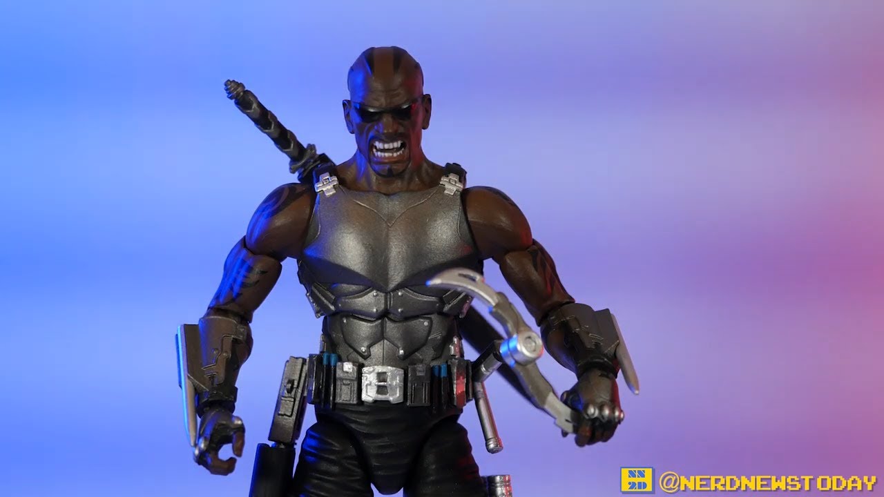 Marvel Select "Blade" Figure Review - YouTube