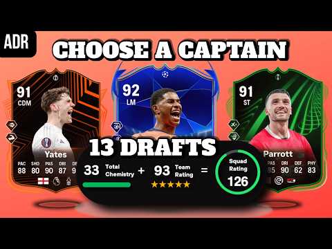 I DID 13 DRAFTS AND GOT __ 126s!!