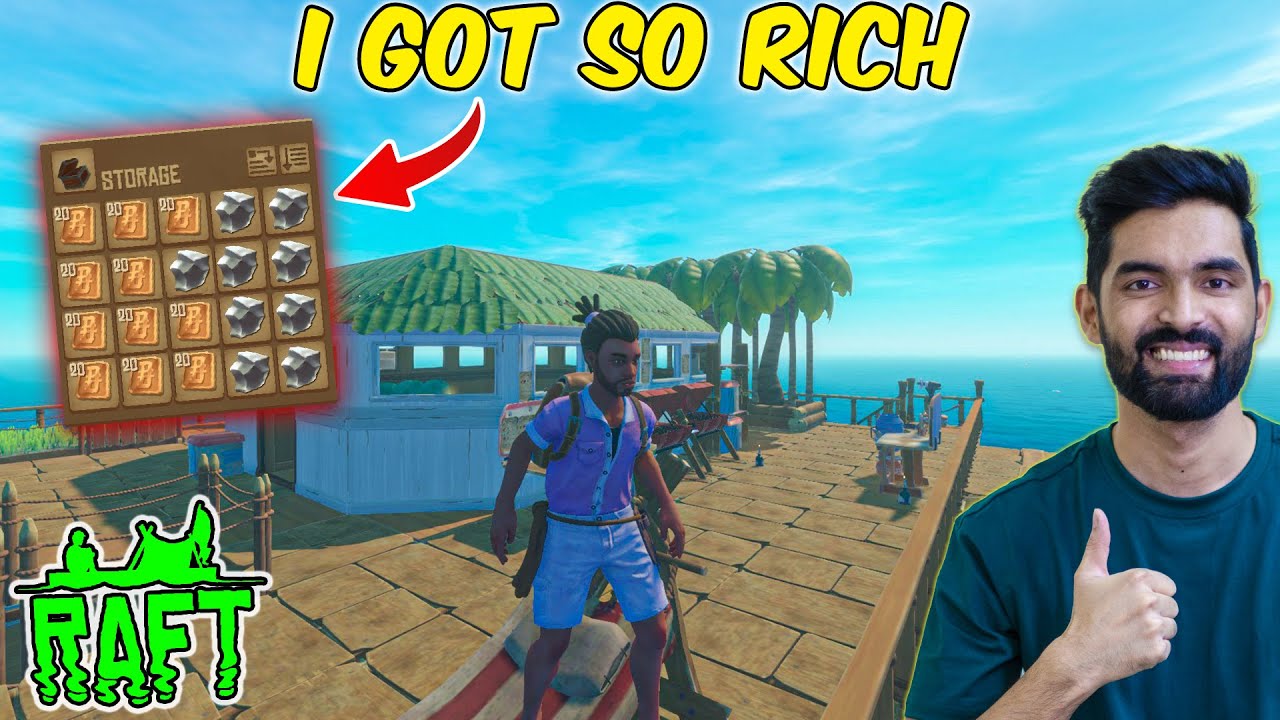 Finally I Got This - Raft Survival Gameplay #11 - YouTube