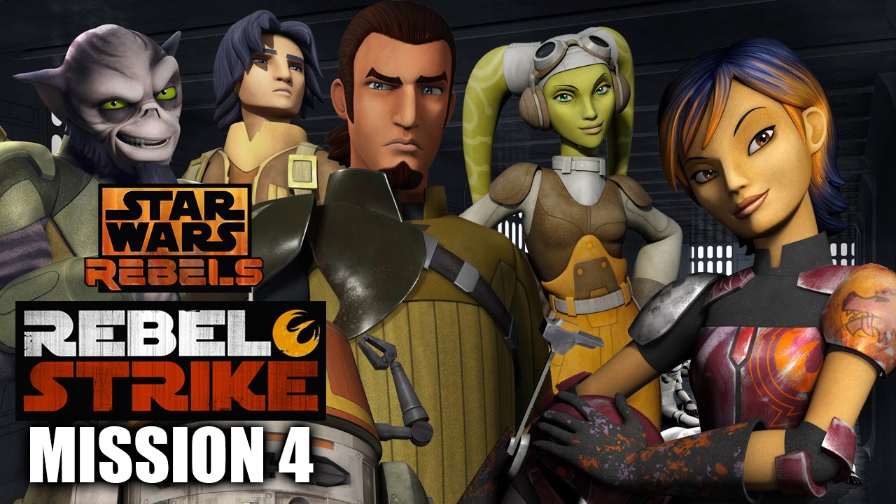 Star Wars Rebels: Rebel Strike (Gameplay, Mission 4) - YouTube