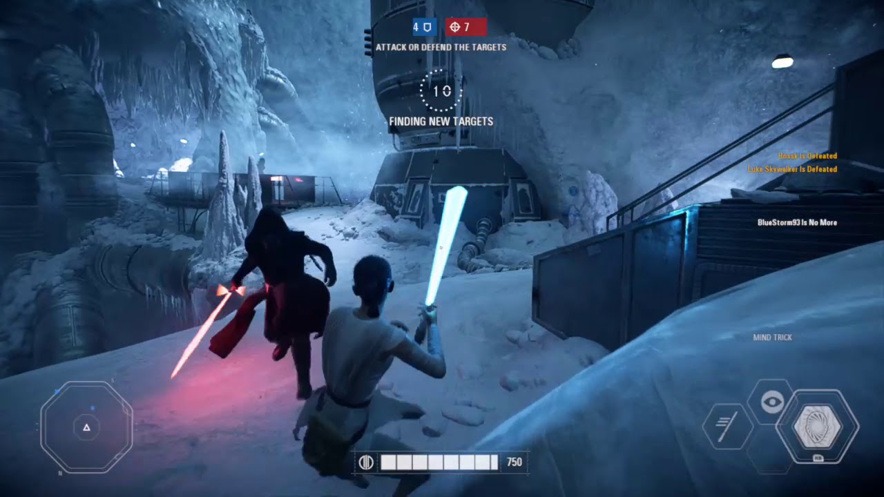 Star Wars Battlefront II Rey Gameplay - YouTube
