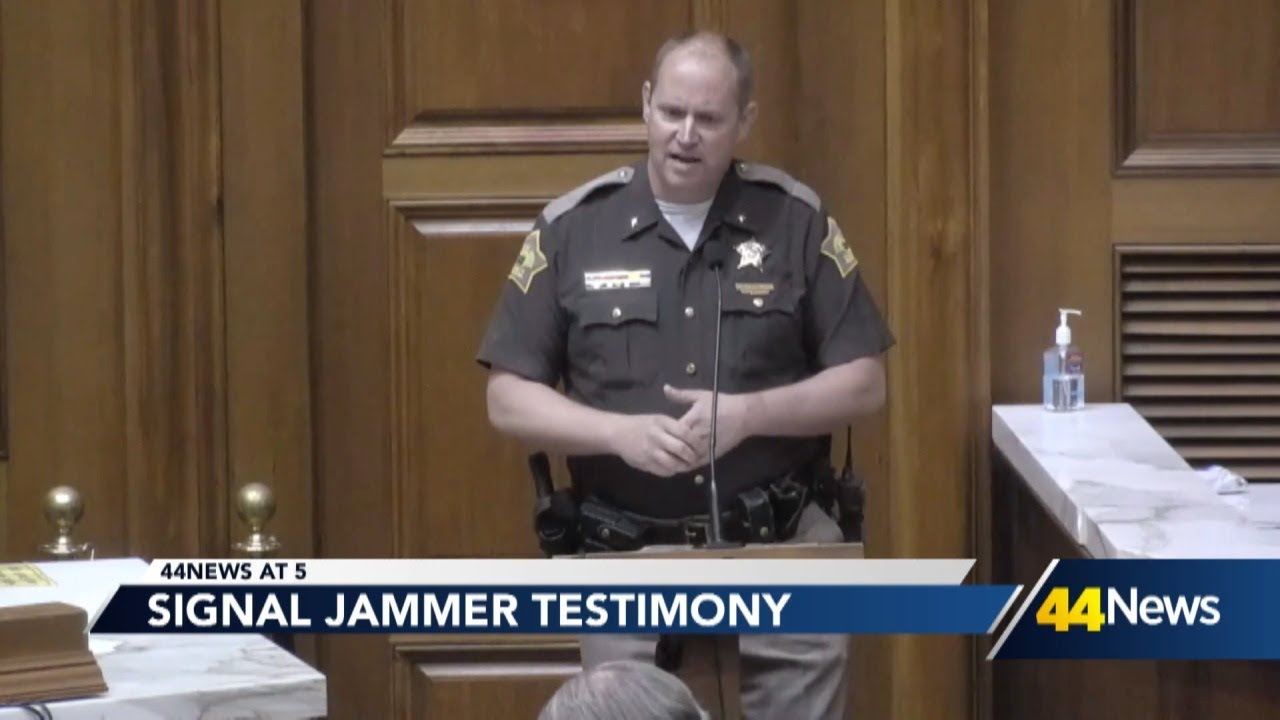 "Signal Jammer" testimony by Sheriff Noah Robinson - YouTube