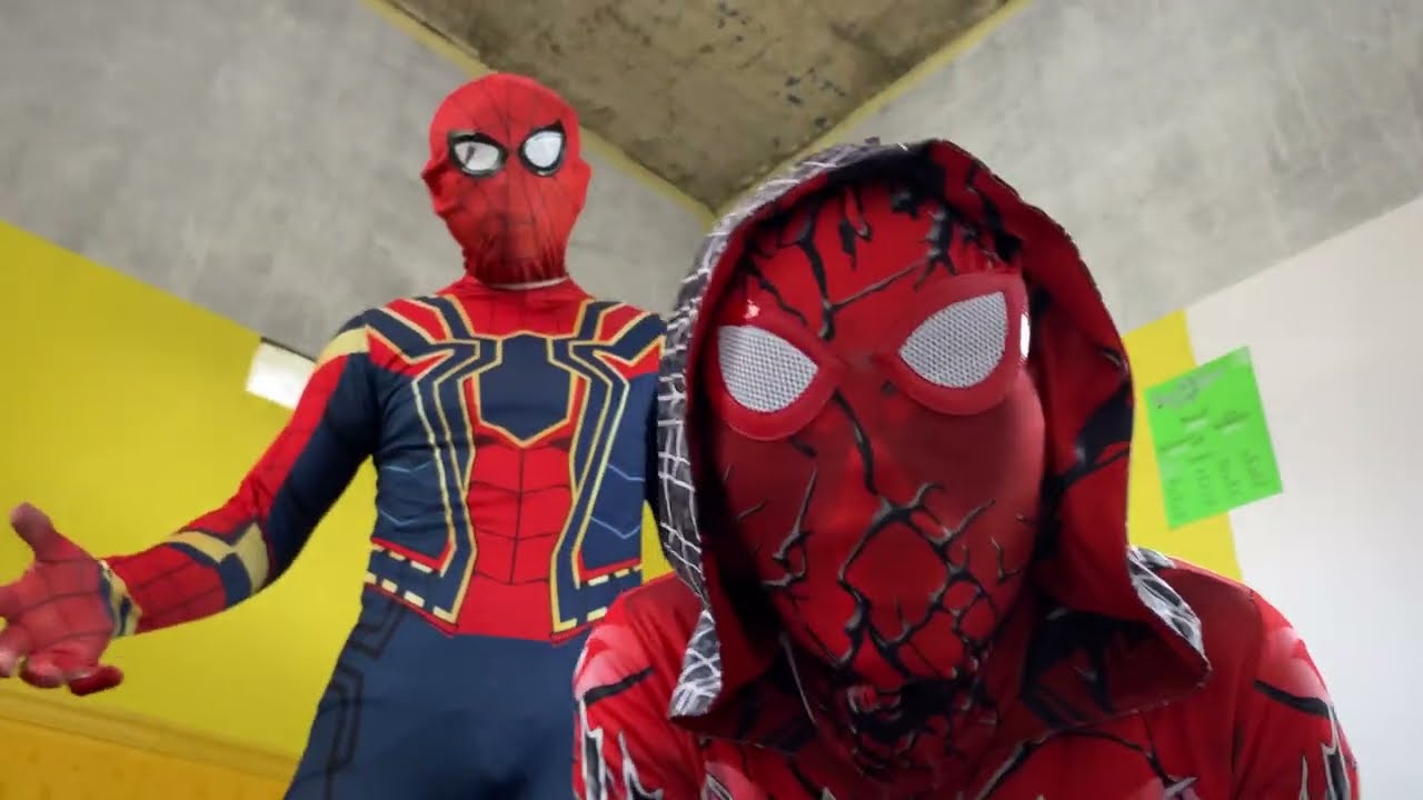 SPIDERMAN REAL LIFE 2024 MULTIVERSE ACROSS SPIDER VERSE - YouTube