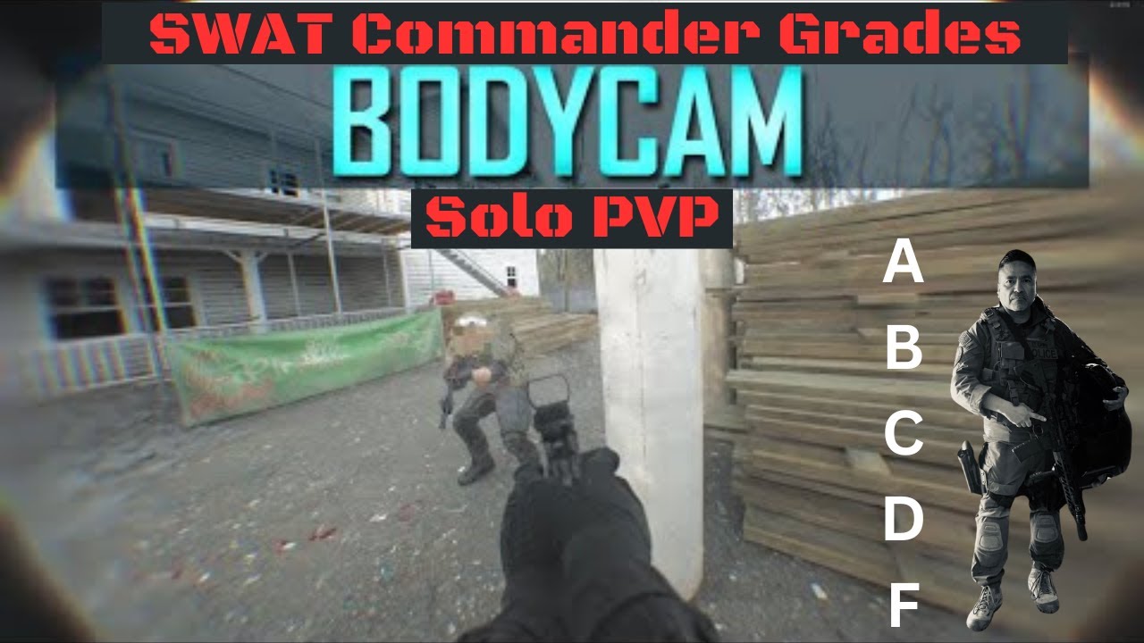 SWAT Commander Grades BODY CAM'S Solo PVP - YouTube