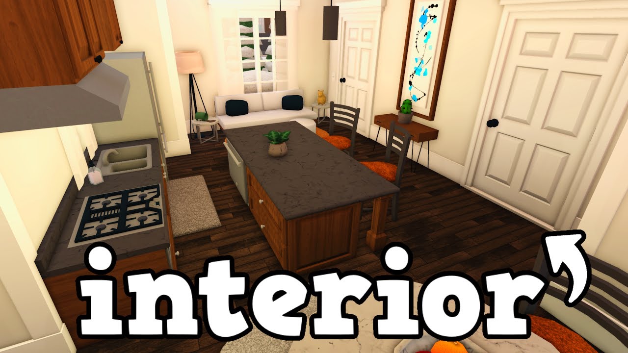 How I Decorated The Interior of My Bloxburg House - YouTube