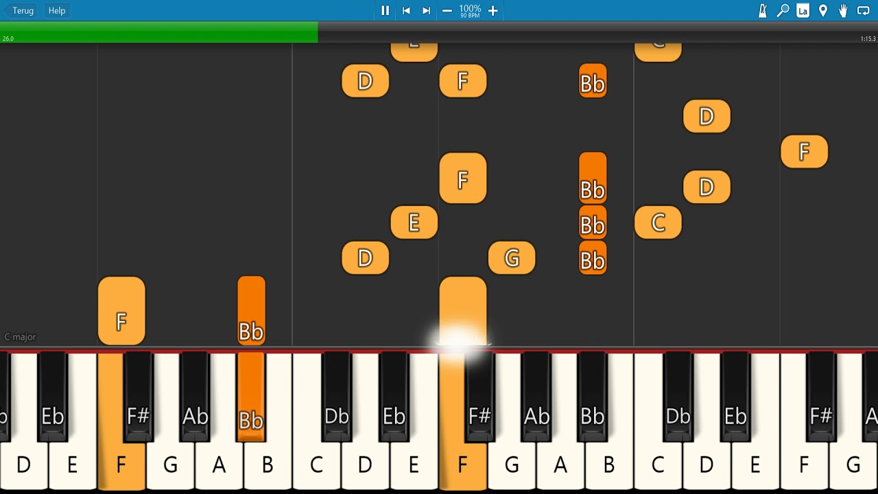 How To Play Indiana State Anthem Song Piano Tutorial - YouTube