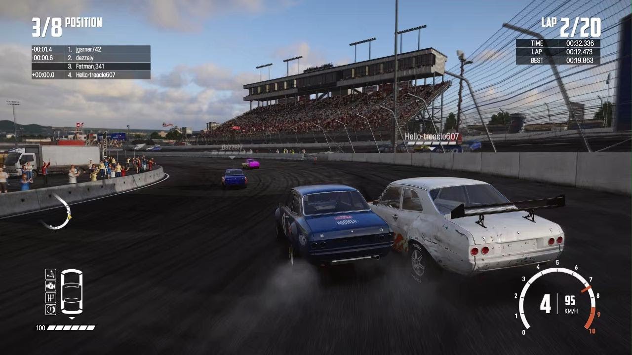 Arena wreckfest classic hot rods final - YouTube