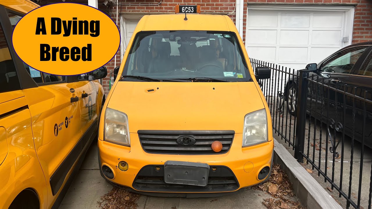 NYC Taxi 2011 Ford Transit 6C53- First Startup In Months! - YouTube