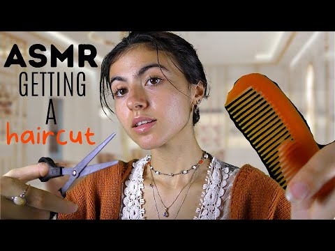 ASMR || giving you a hair cut - YouTube