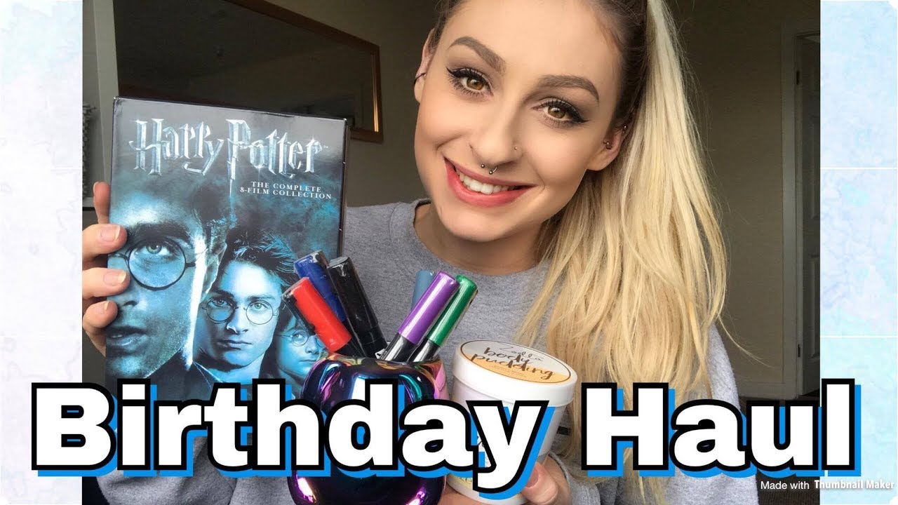 What I Got For My Birthday / Gift Ideas / Haul Style - Poison Grace ...