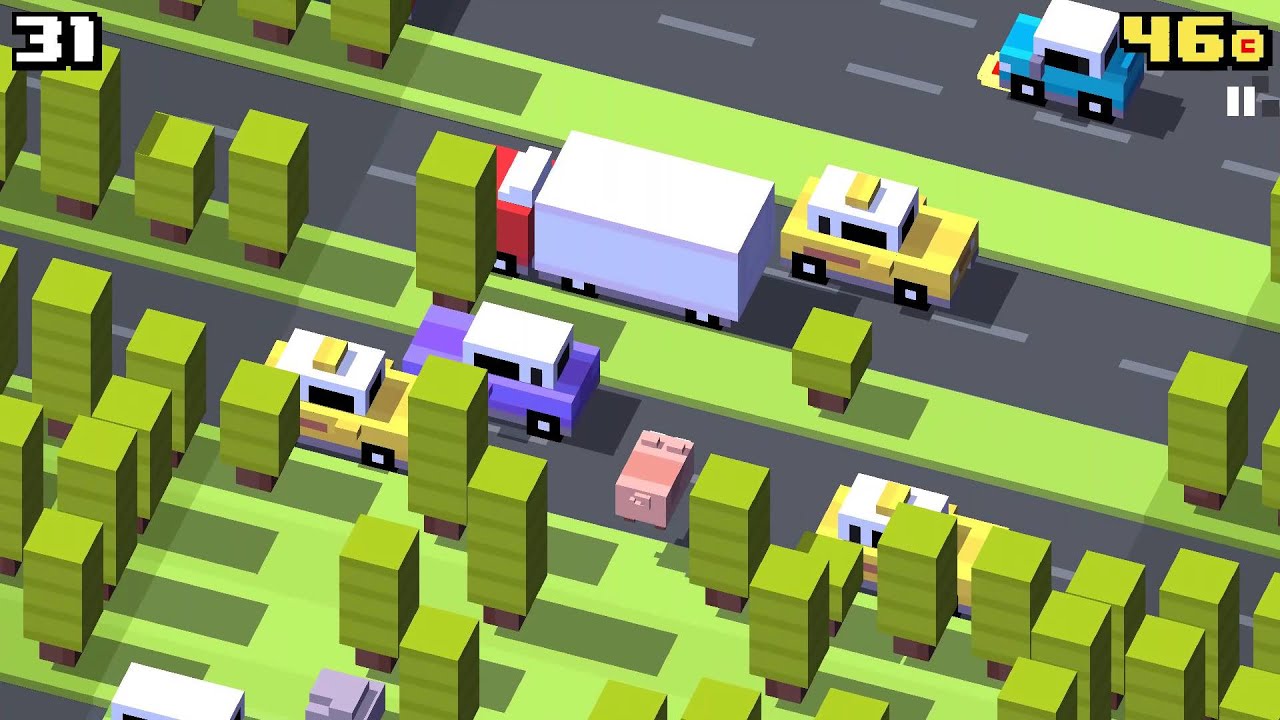 Crossy road intro to android - YouTube