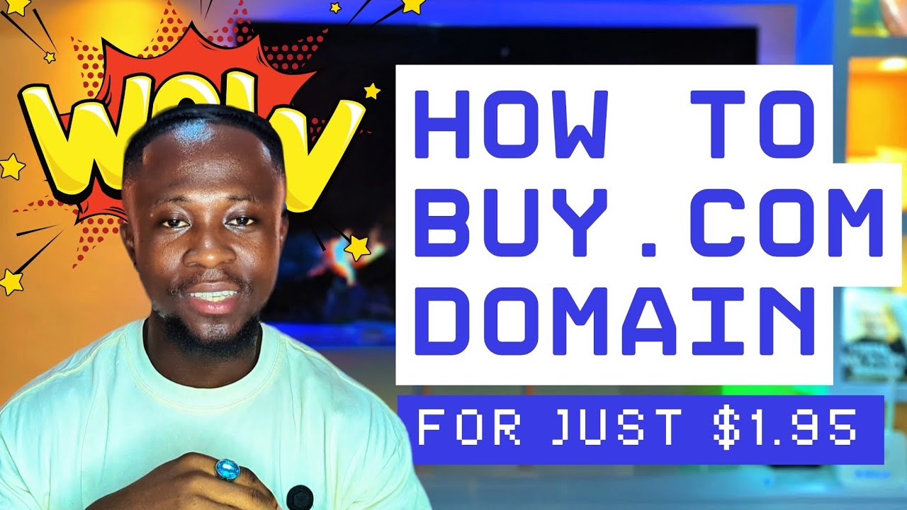 How To Buy .Com Domain For $1.95 Cent + Other Cheap Domain Extensions ...