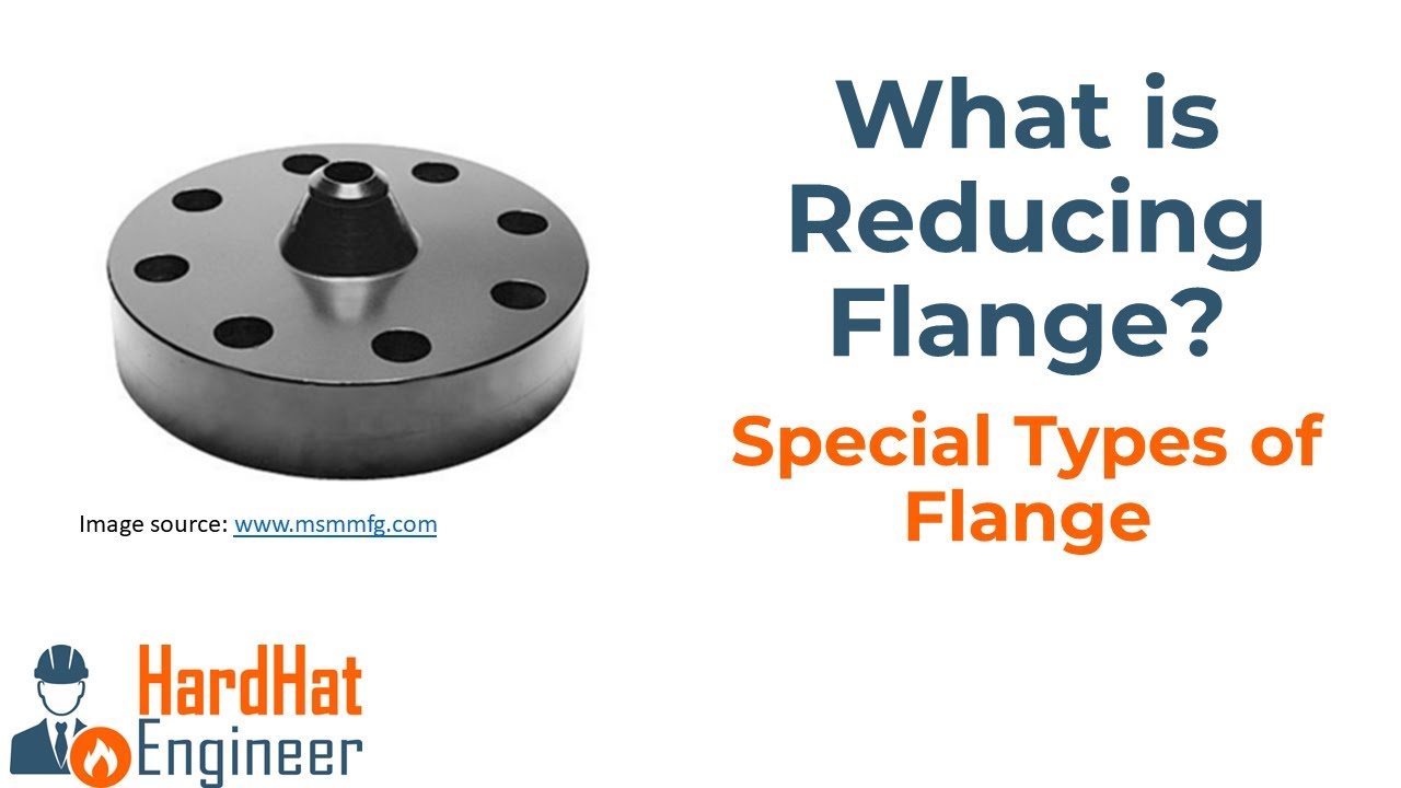 What is Reducing Flange? (Why it is not used Frequently?) - YouTube