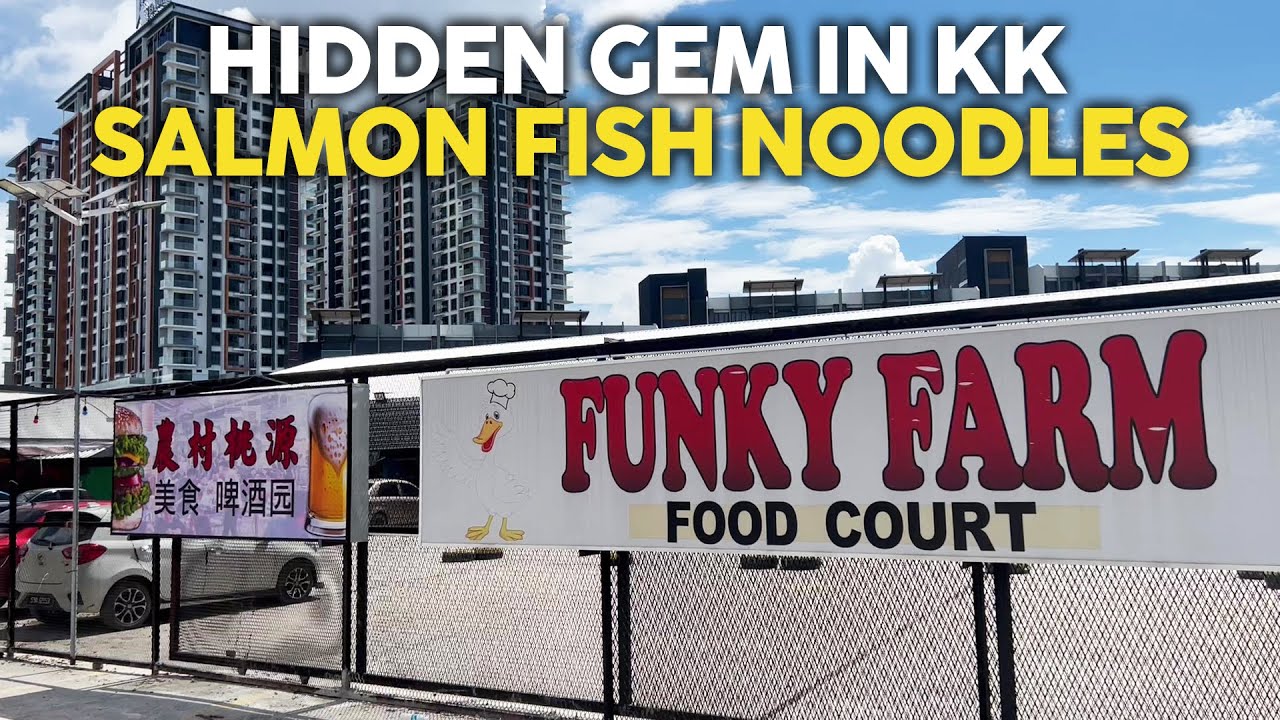 RM14 BREAKFAST & LUNCH SABAH - Salmon Fish Head Noodles in Kota ...