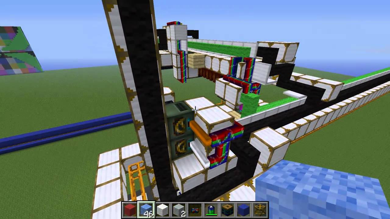Minecraft - RedPower PR5 SUPAH PROJECT! - 3D Printer - YouTube