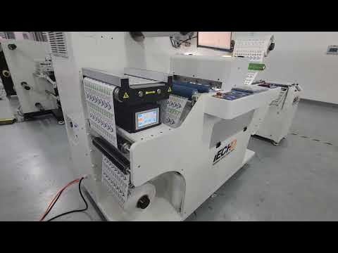 IECHO RK2-330 Label cutting - YouTube