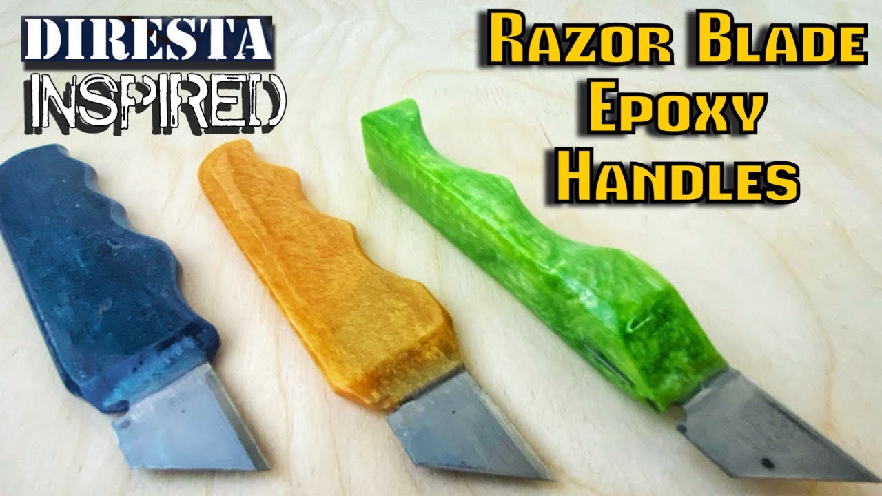 Diresta Inspired | Resin Handle Utility blades | A glimpse Inside How ...