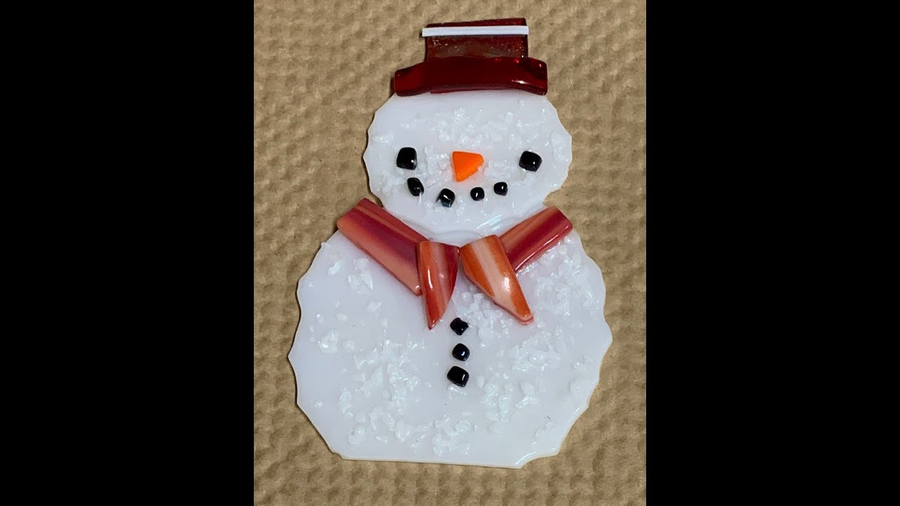Snowman Glass Ornaments - YouTube