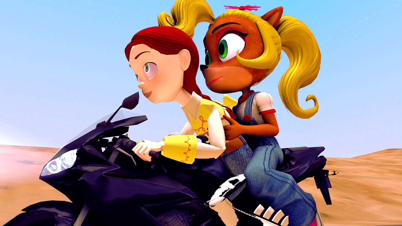 [SFM] Jessie And Coco on a Motorcycle (Test Animation With Sound) - YouTube