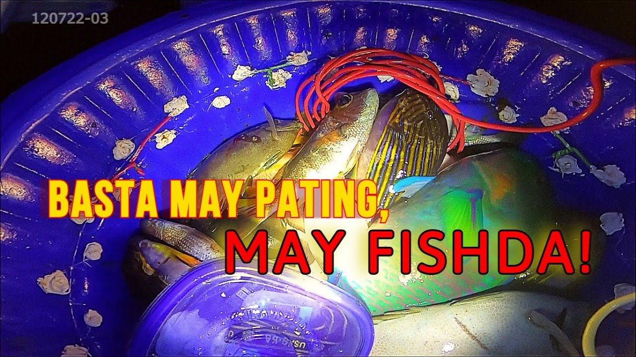 BASTA MAY MGA PATING, MAY ISDA / NIGHT SPEARFISHING AT LAGOON AREA ...