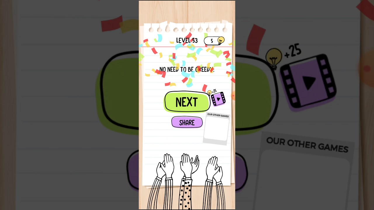 Brain Test: Tricky Puzzles Level 51, 52, 53, 54, 55 Walkthrough ...