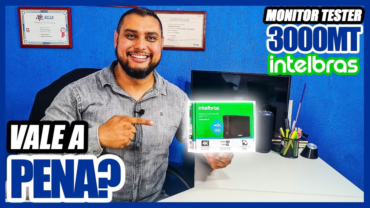 VOCÊ PRECISA CONHECER o Monitor Tester 3000 MT da INTELBRAS! - YouTube
